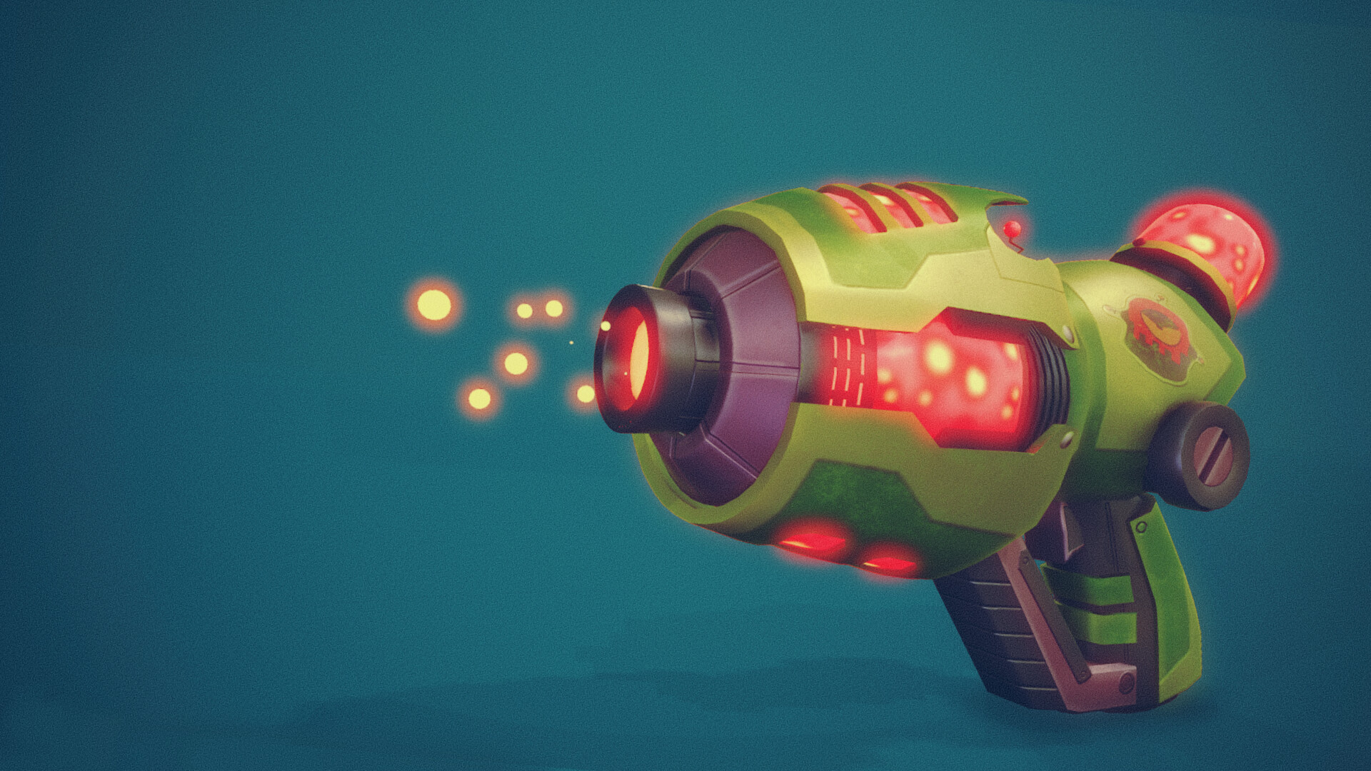 ArtStation - The Perpetual, Atomic, Robotic, Ray Gun