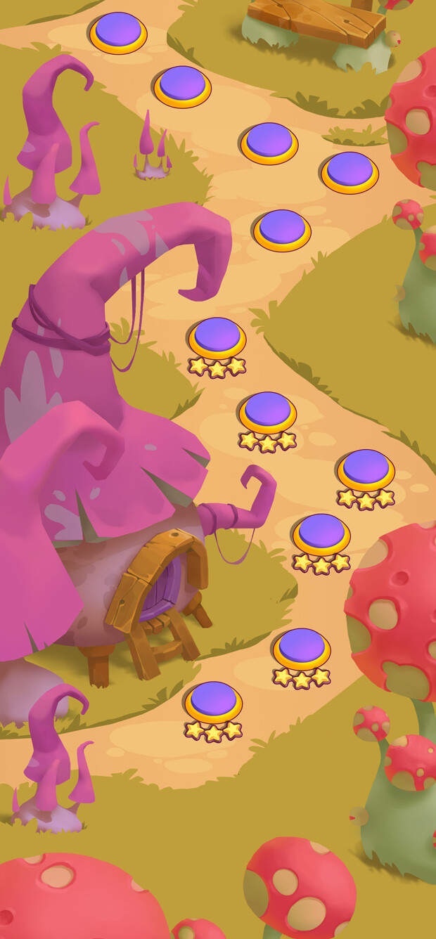 ArtStation - Mushrooms map