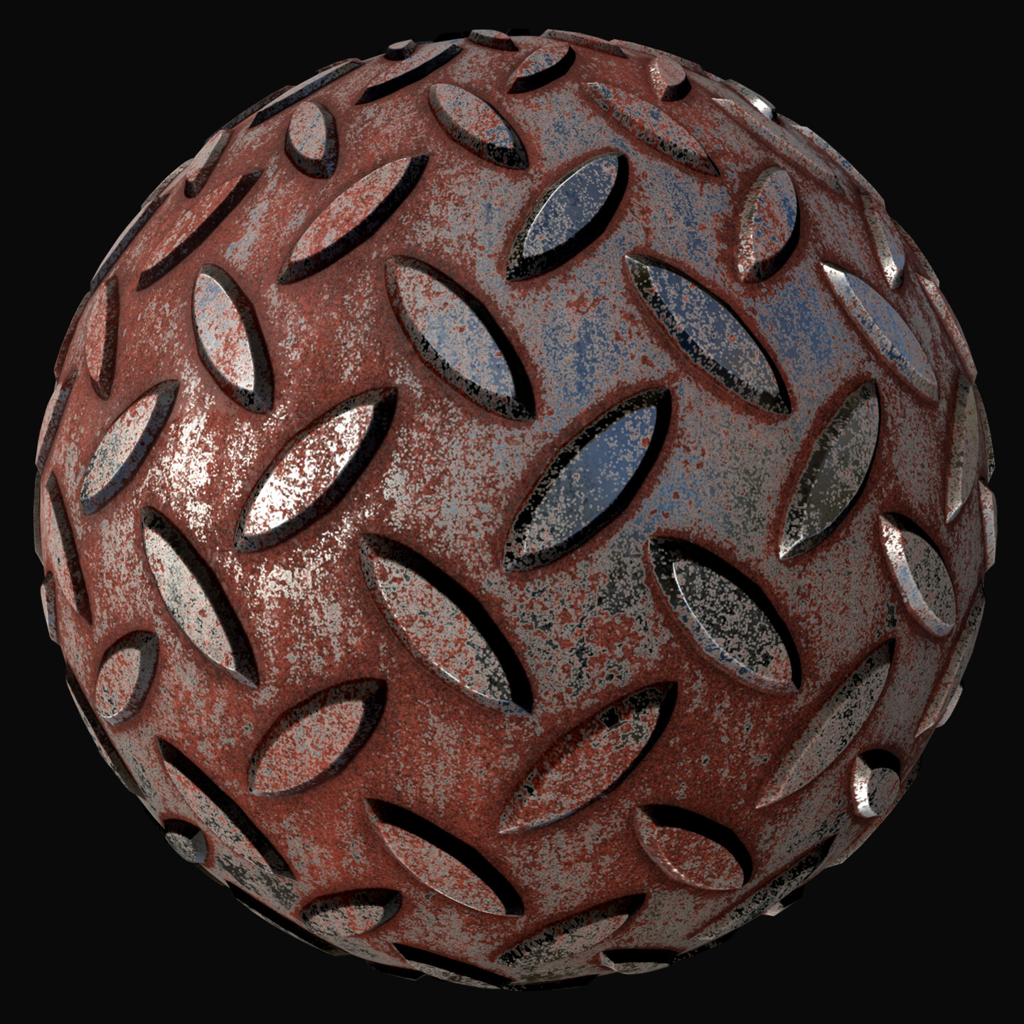 ArtStation - Rust Metal Floor