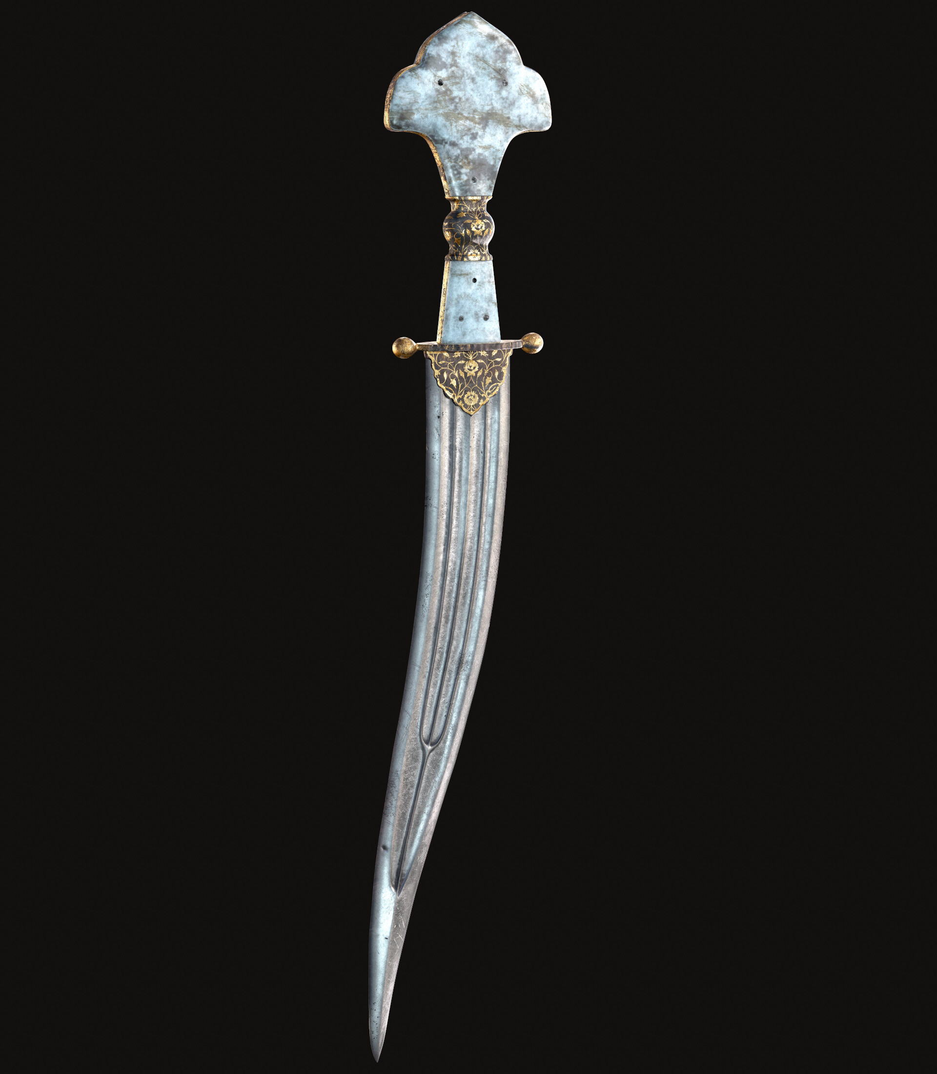 ArtStation - White Jade Dagger