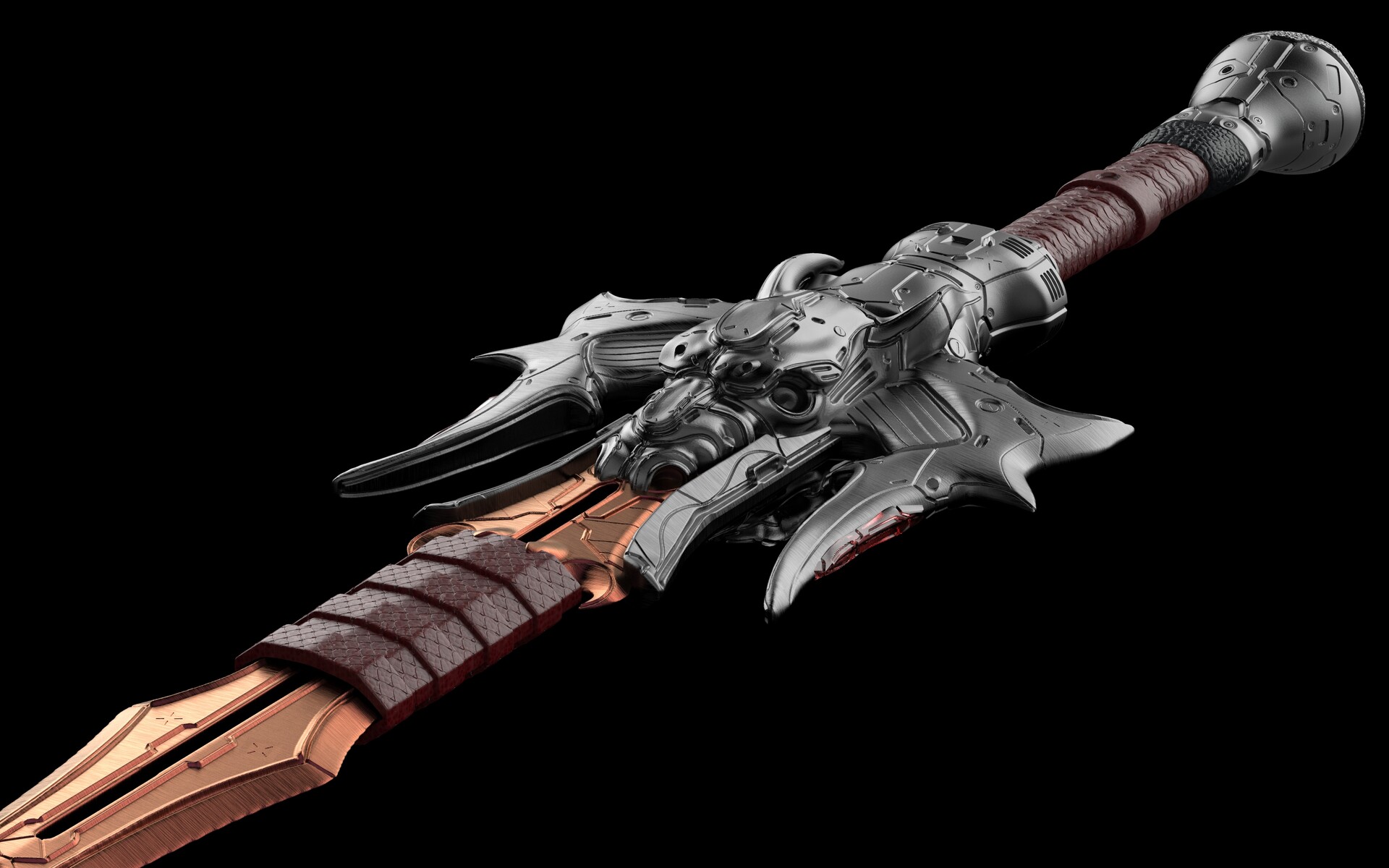 ArtStation - Draconic Sword