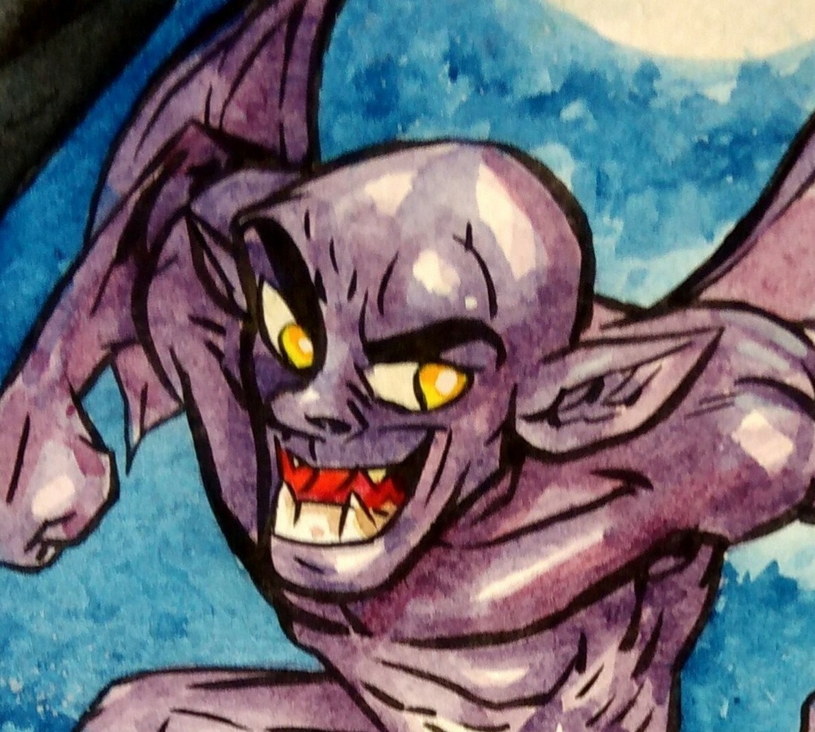 ArtStation - Flight of the Gargoyle