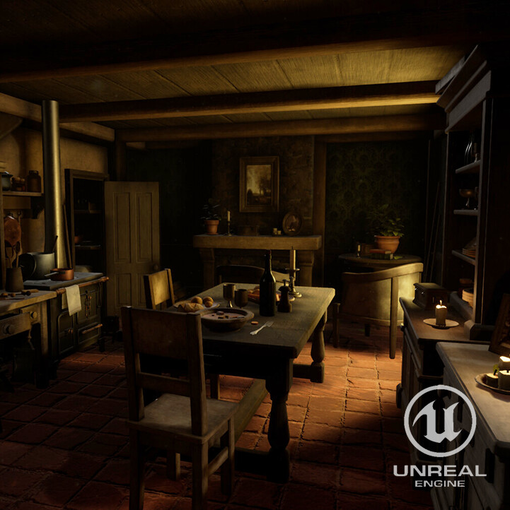 ArtStation - Old room