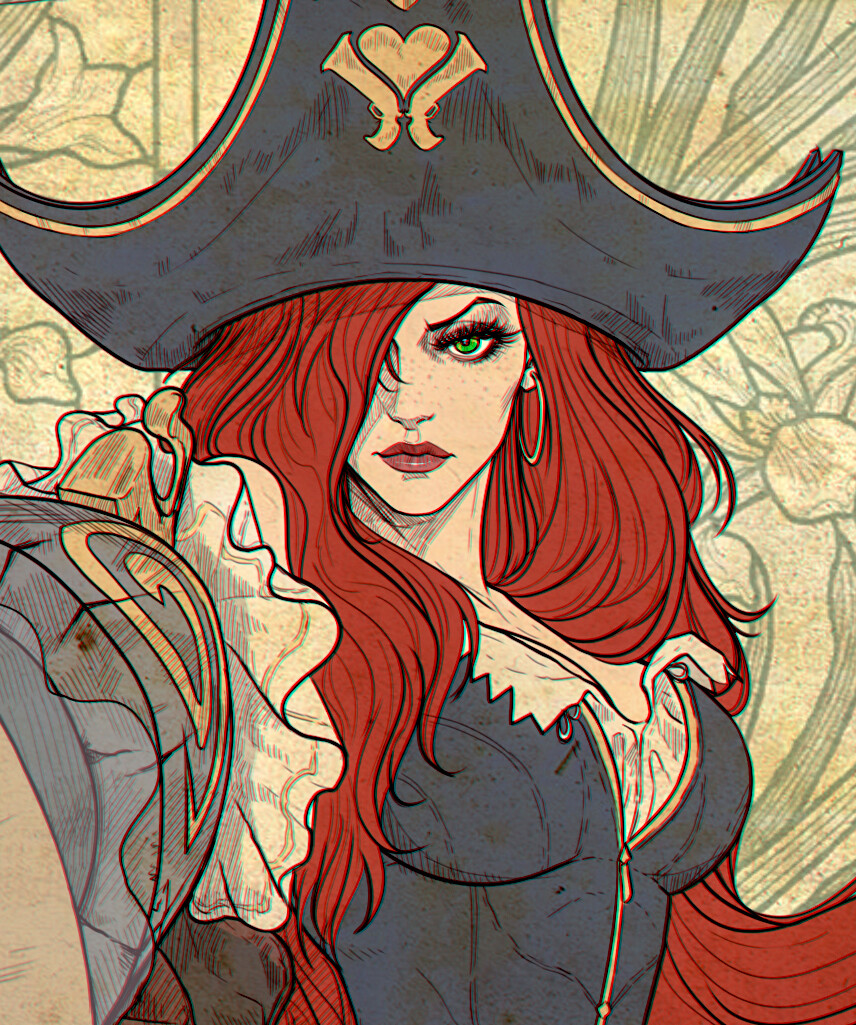 ArtStation - LOR fan art Miss Fortune