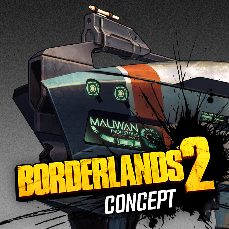 ArtStation - Borderlands 2: Maliwan Weapons