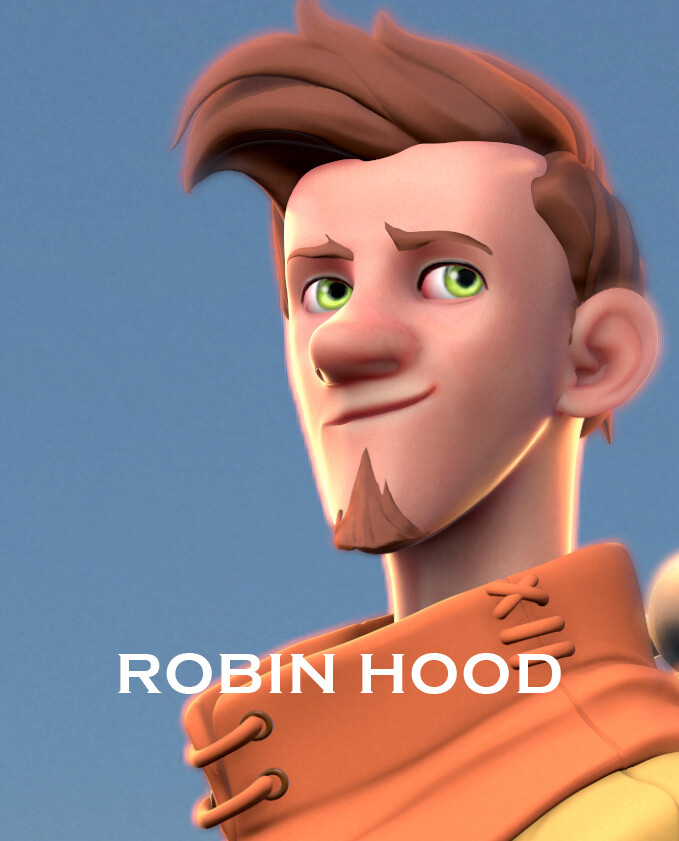 ArtStation - Robin Hood- Stylized Quick Sculpt