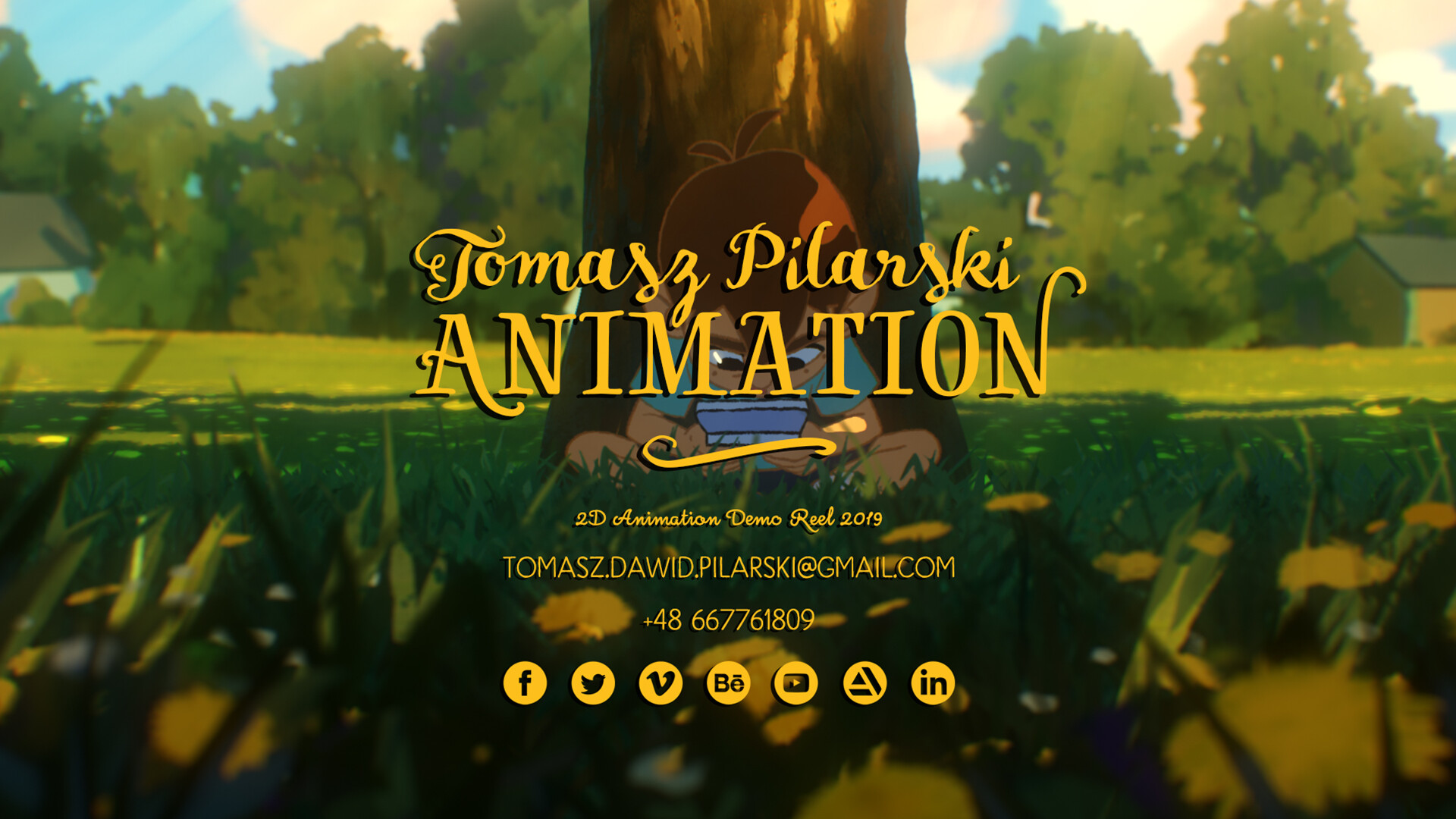 ArtStation - 2D Animation Demo Reel 2019