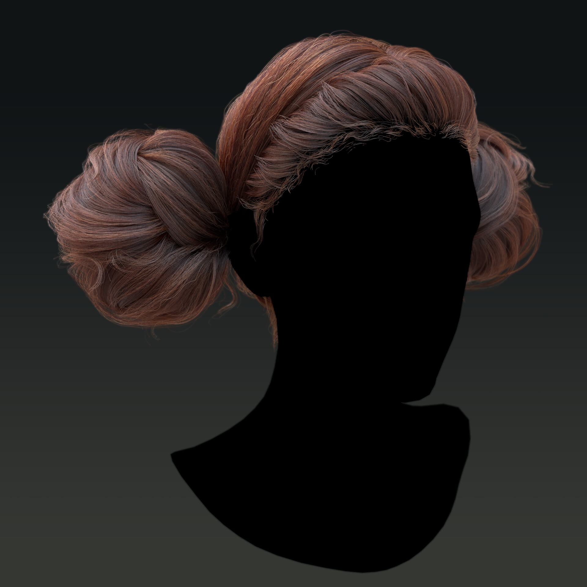 ArtStation - 《Double meatball head》