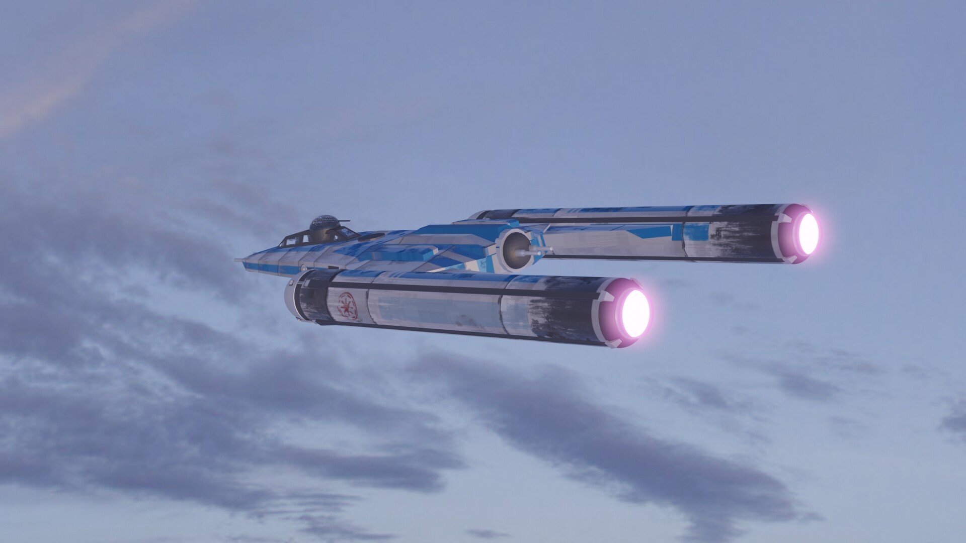 ArtStation - Clone Wars Y-Wing Model
