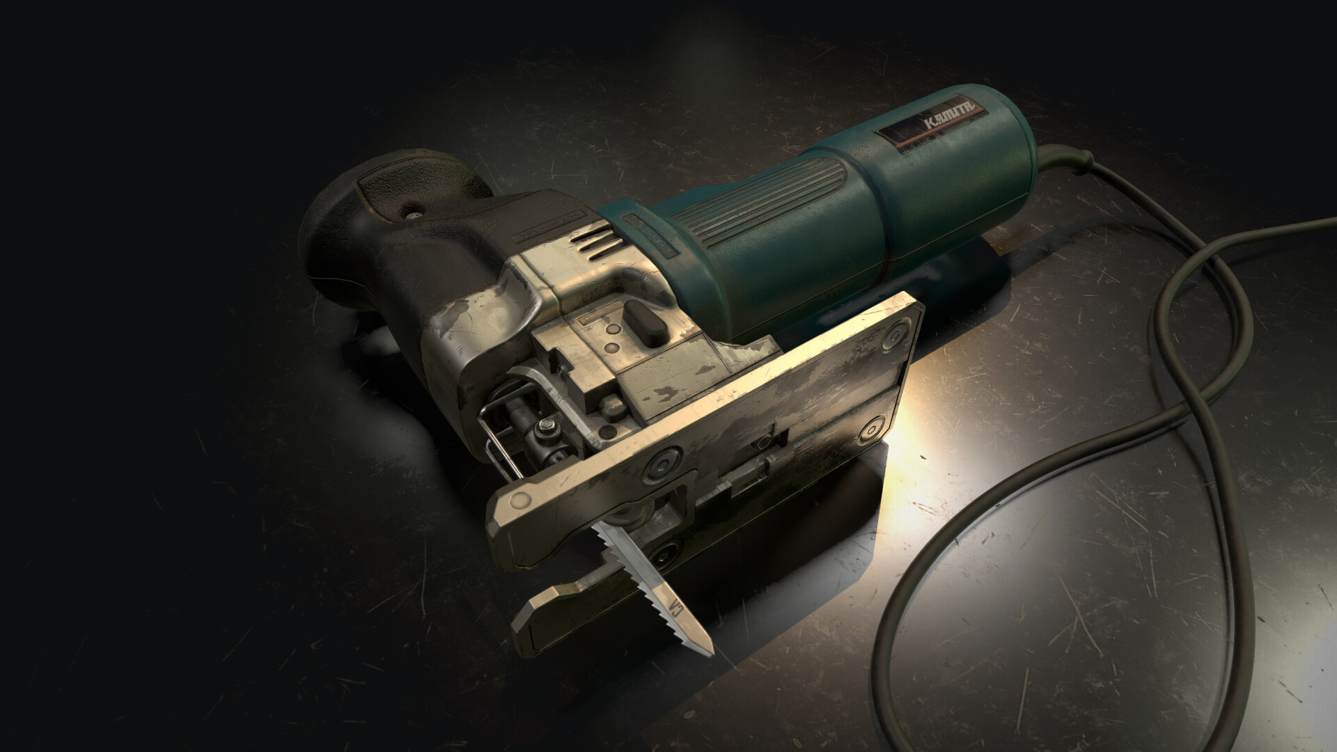 ArtStation - Electric Jigsaw - Prop