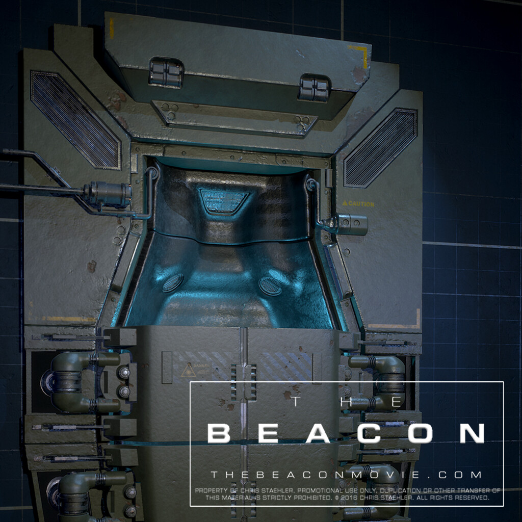 ArtStation - The Beacon - Cryo Pod