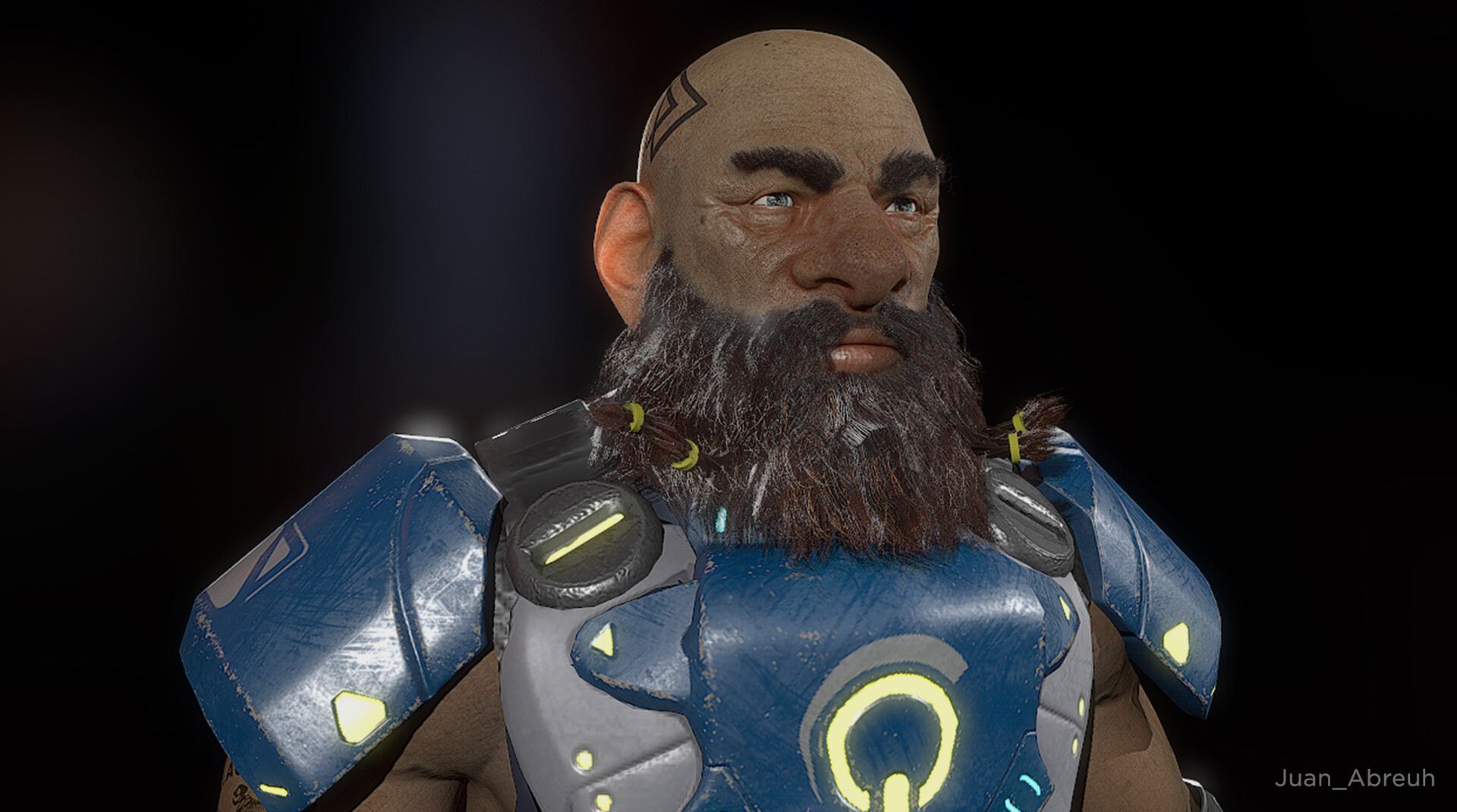 ArtStation - Mercenary Dwarf