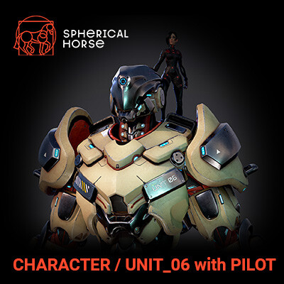 ArtStation - Mecha and Pilot