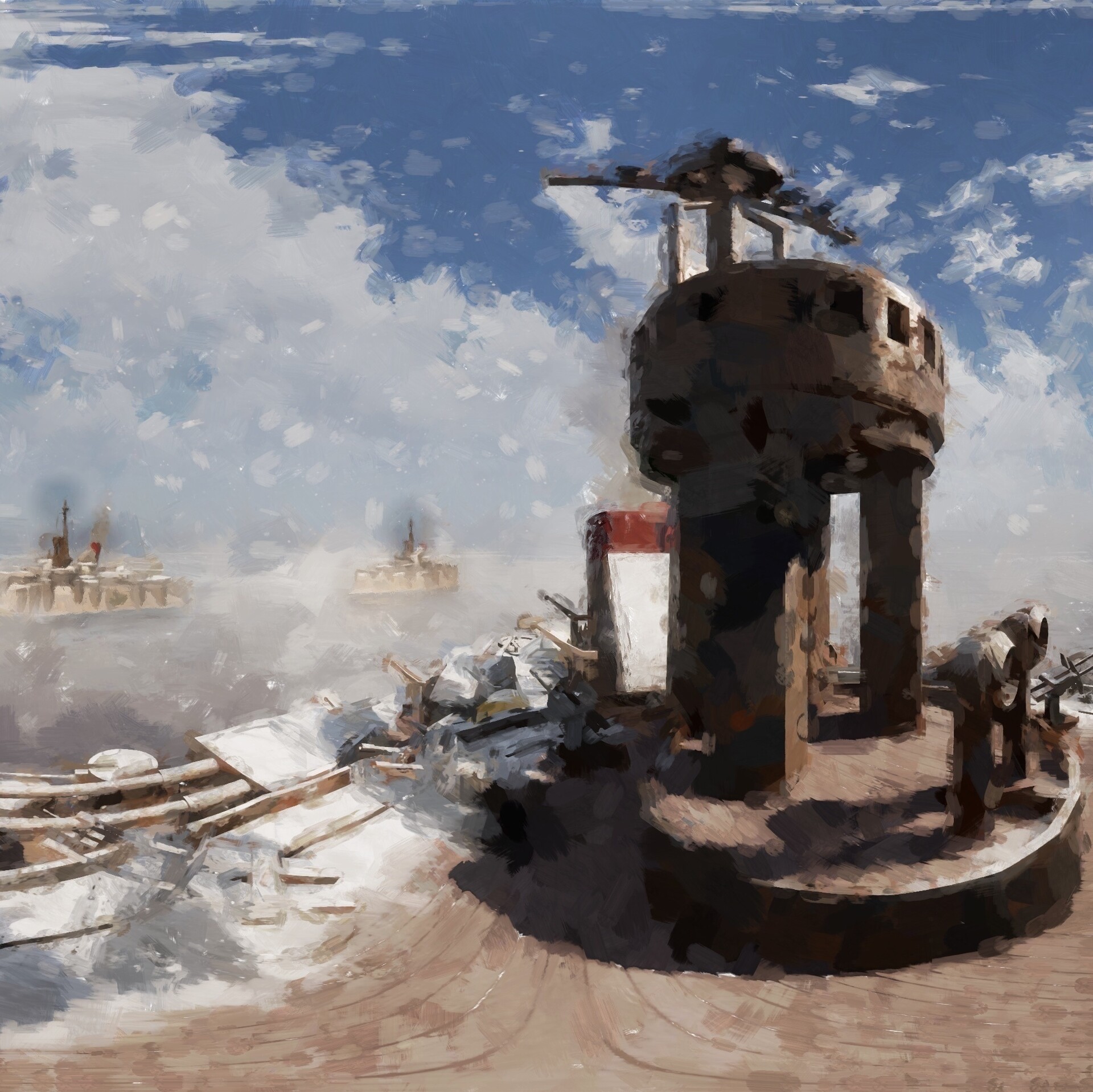ArtStation - Battleship 360