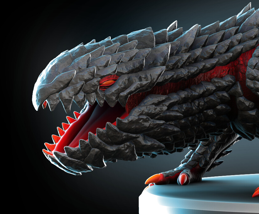 ArtStation - Volcanic Drake