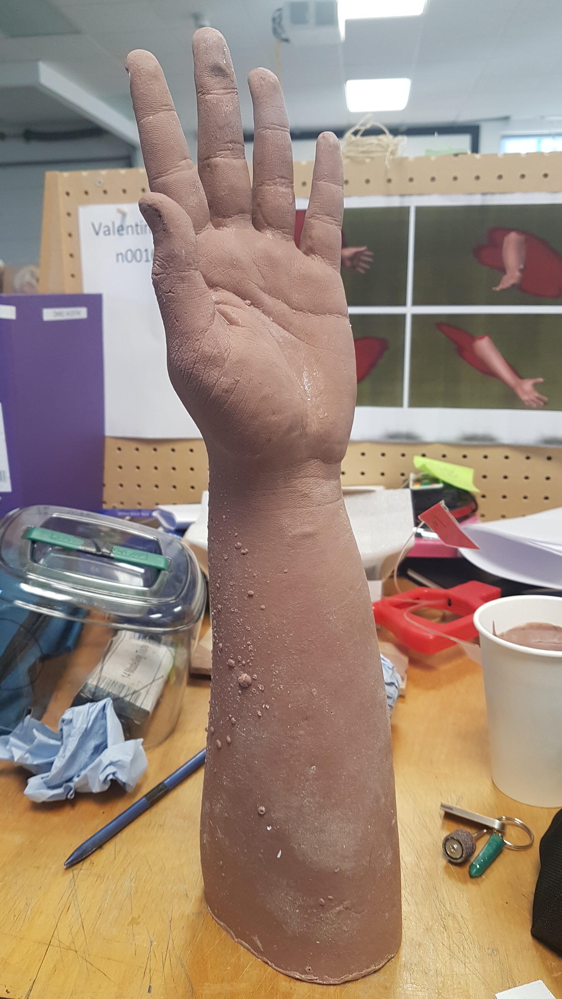 ArtStation - Monster Clay Life Cast with alginate