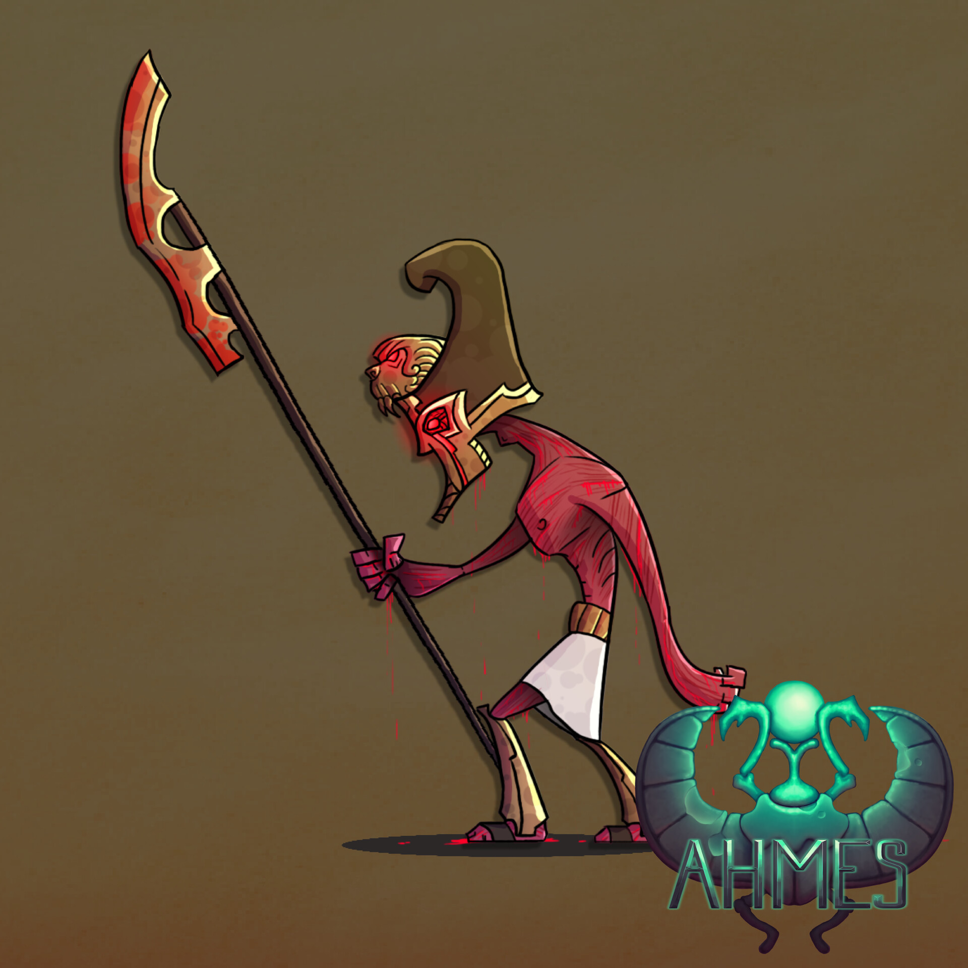 ArtStation - THE SCARLET GUARD, Thibault Lesenechal