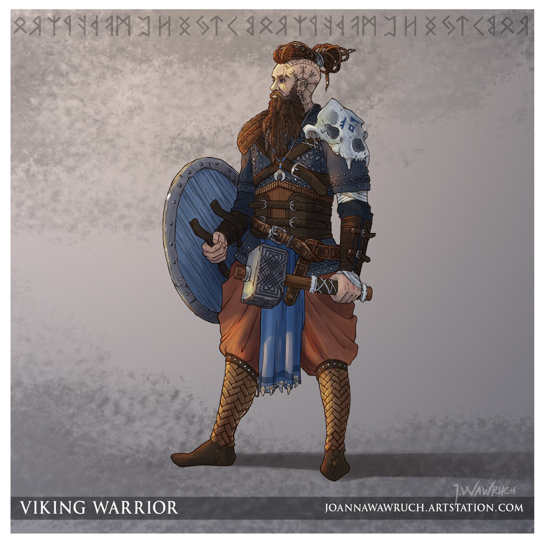ArtStation - Viking Warrior