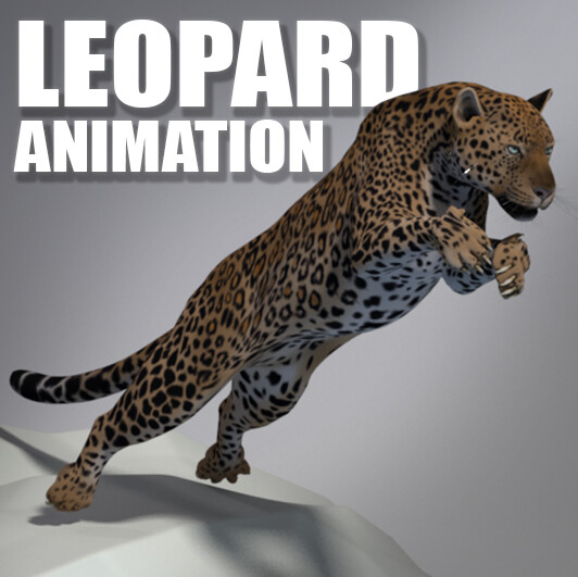 ArtStation - Leopard Animation Practice
