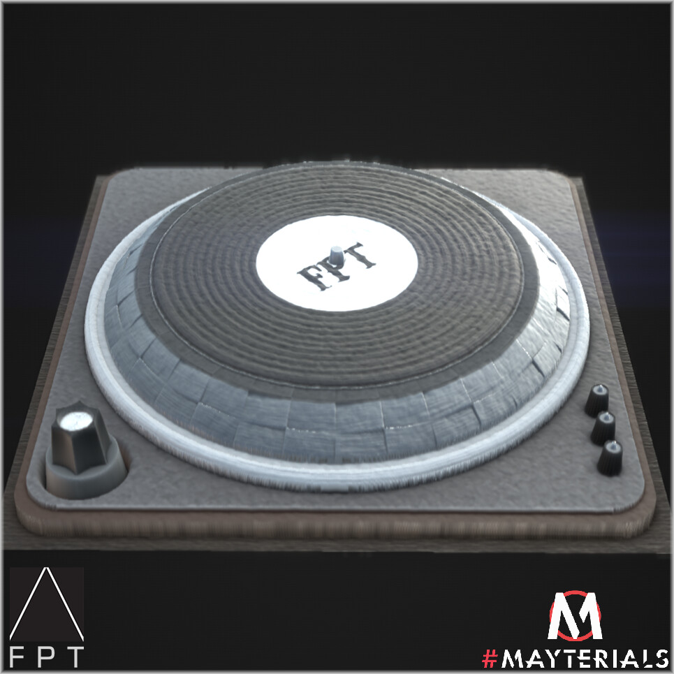 ArtStation - #Mayterials 14 - "Music" - Beat deck