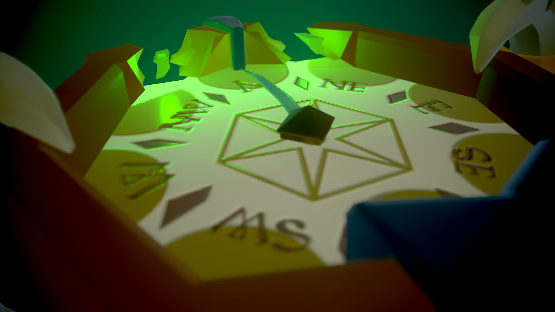 ArtStation - Stylized Compass / Compass of the Damned