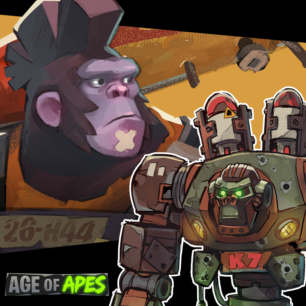 ArtStation - characterdesign age of apes pack 09