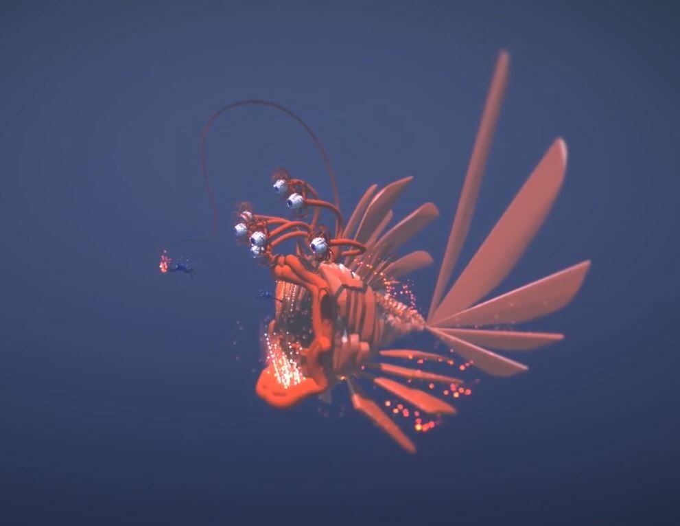 ArtStation - 'Gone Fishin' - Weekly theme; Week 13 - Underwater.