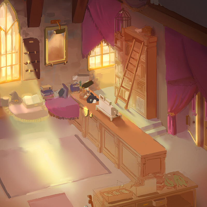 ArtStation - Magic Shop