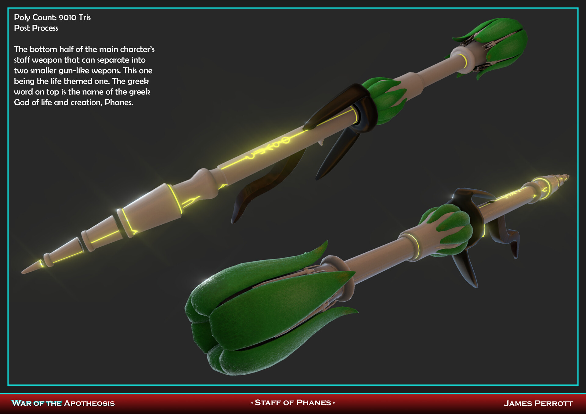 ArtStation - Staff of Phanes