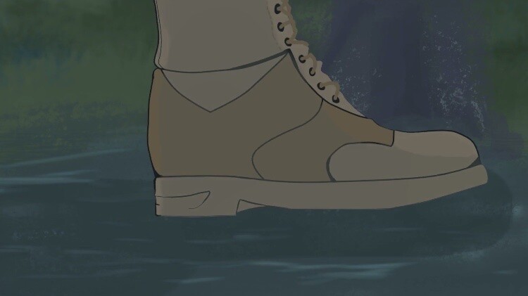 ArtStation - Walking Footsteps Animation
