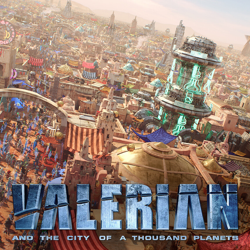 ArtStation - Valerian and the city of a thousand planets