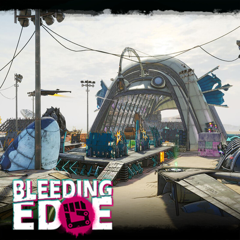 ArtStation - Bleeding Edge - Boneyard Level