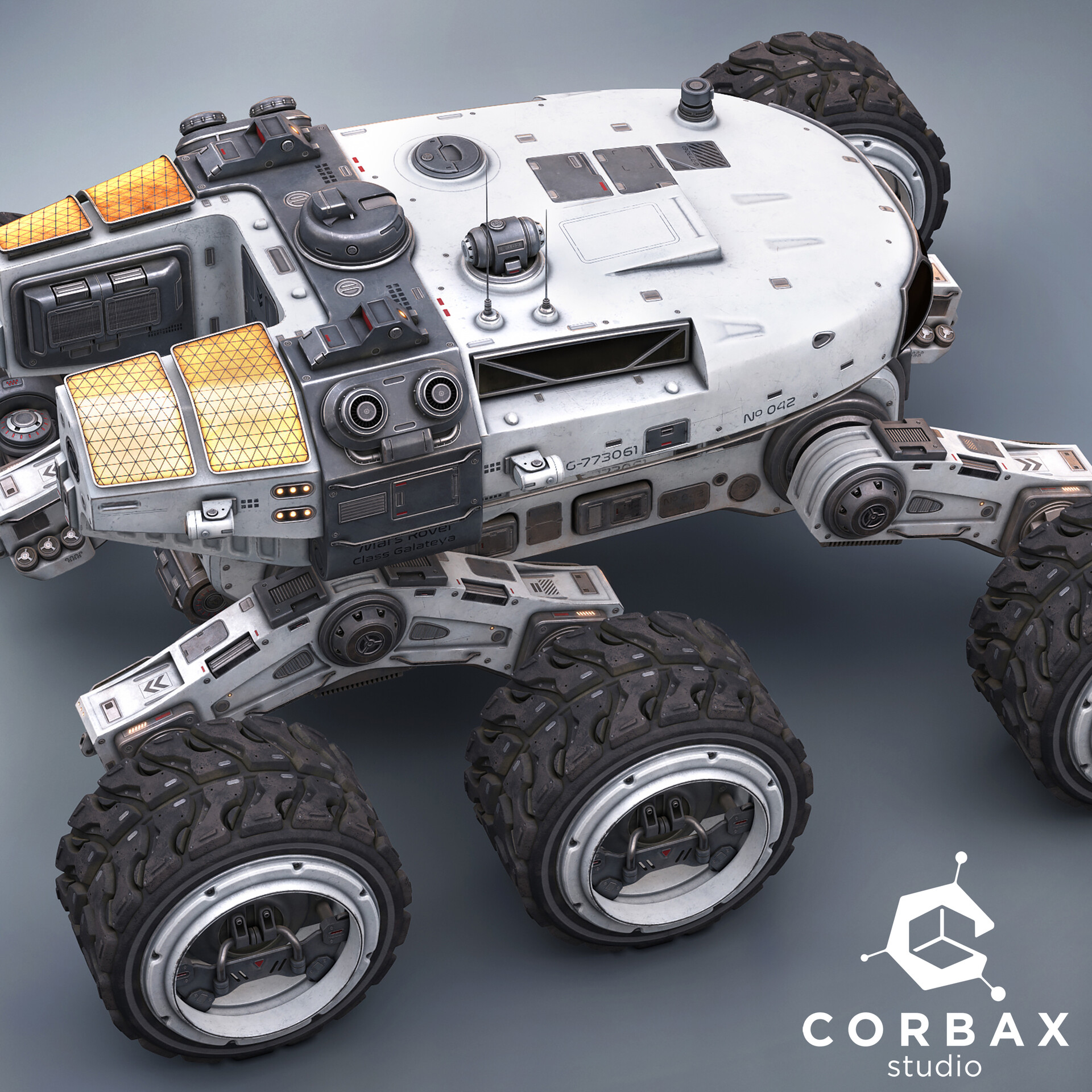 ArtStation - MARS Rover