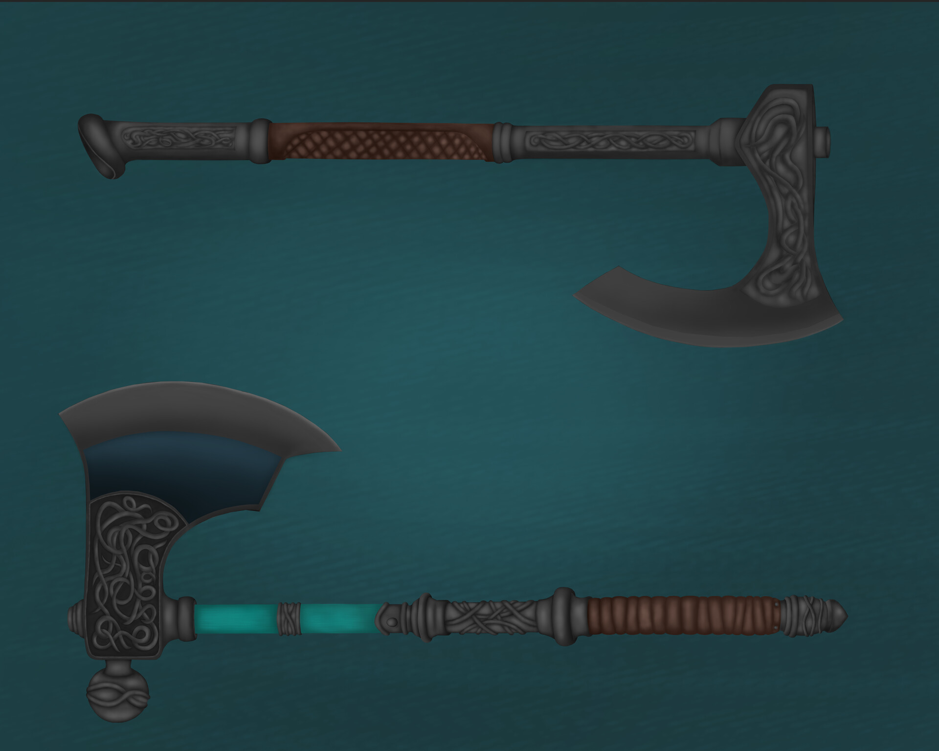 ArtStation - Assassin's Creed : Valhalla - Viking Axes Fan Art