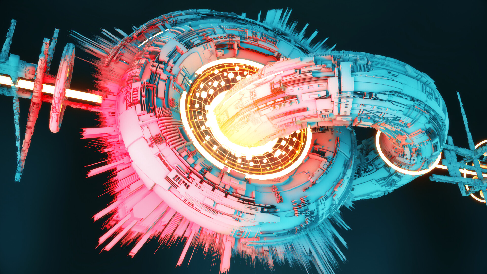 ArtStation - Hyperlink Evolved (VJ LOOP)