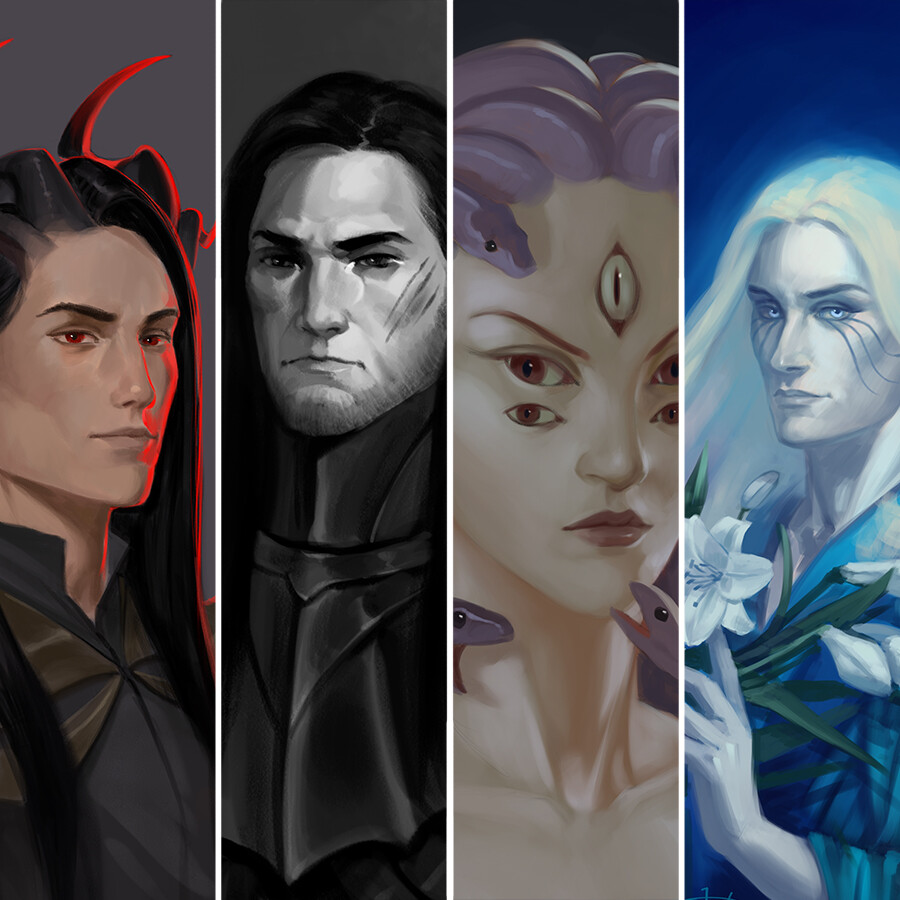 ArtStation - May portraits