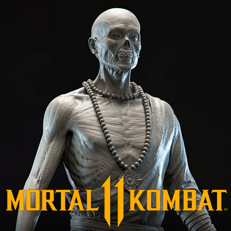 ArtStation - Undead Shaolin Monk