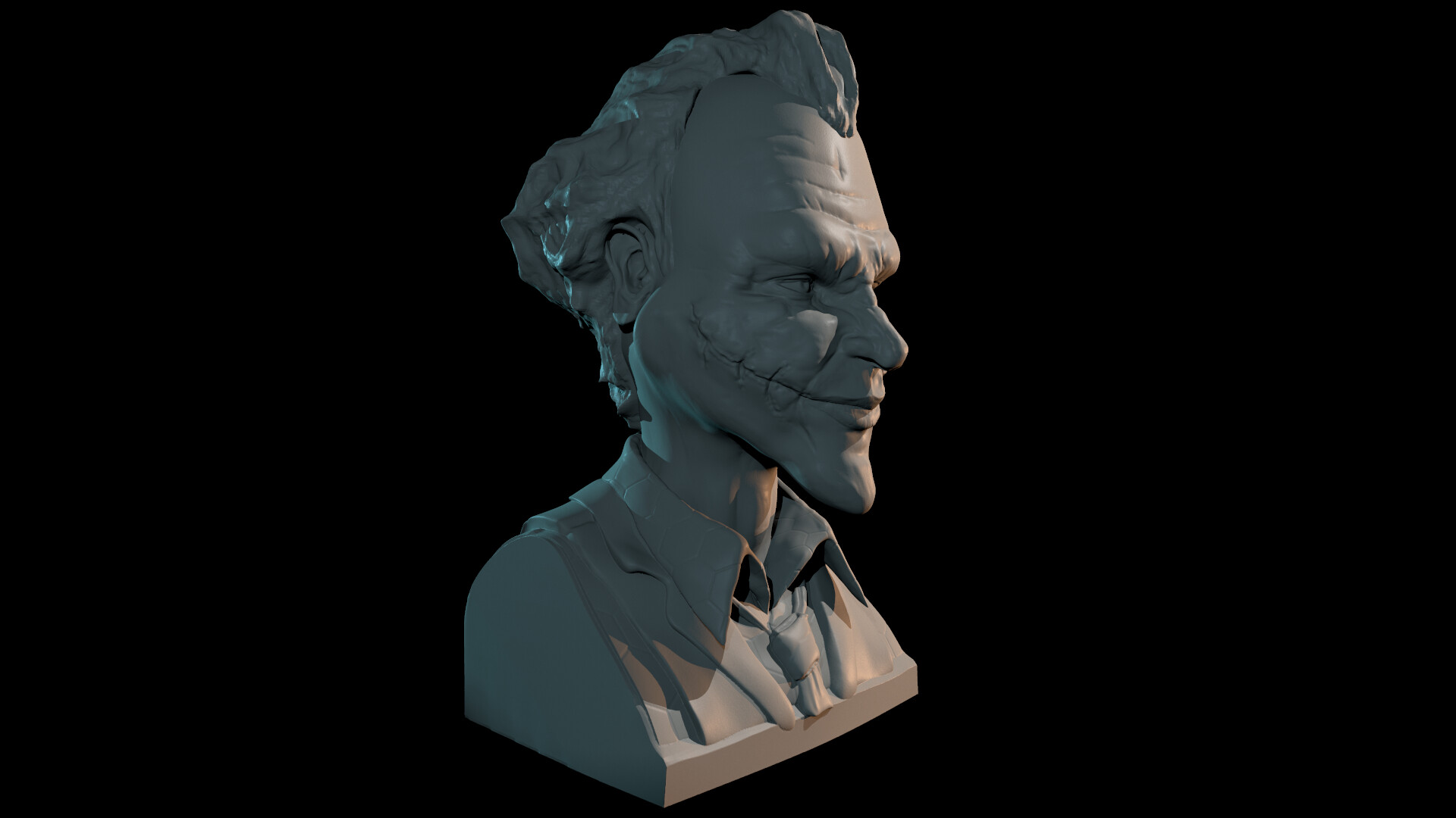 Jack Ellison - Joker Caricature - Speed Sculpt
