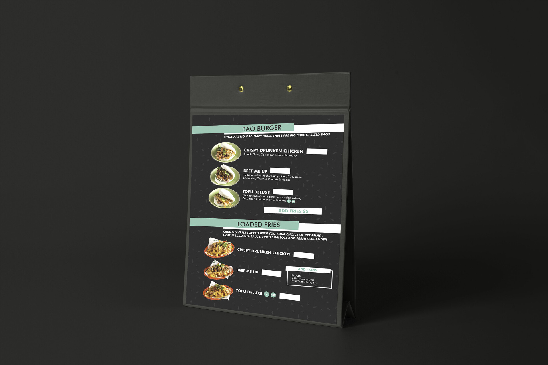 ArtStation - Menu Design — Nem N' Nem, Australia