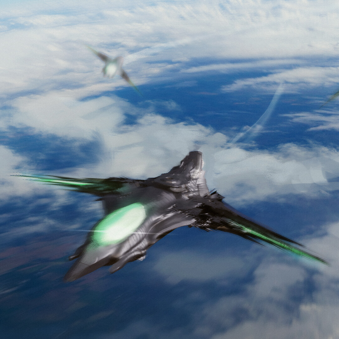 ArtStation - Alien jets incoming
