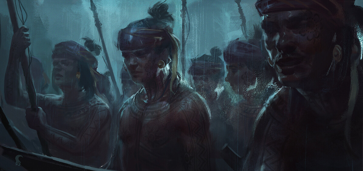 ArtStation - Pi-she-yeh, Visayan raiders