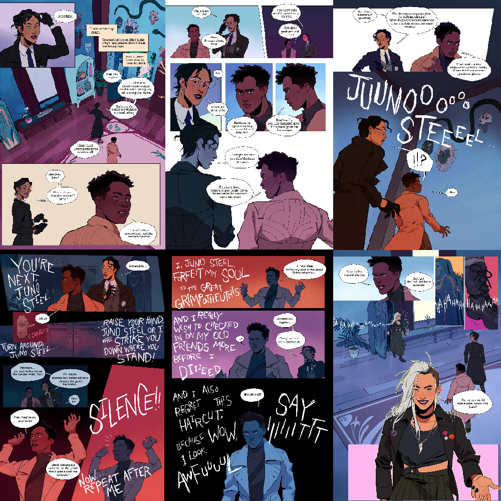 ArtStation - Juno Steel- Comic Adaption Test