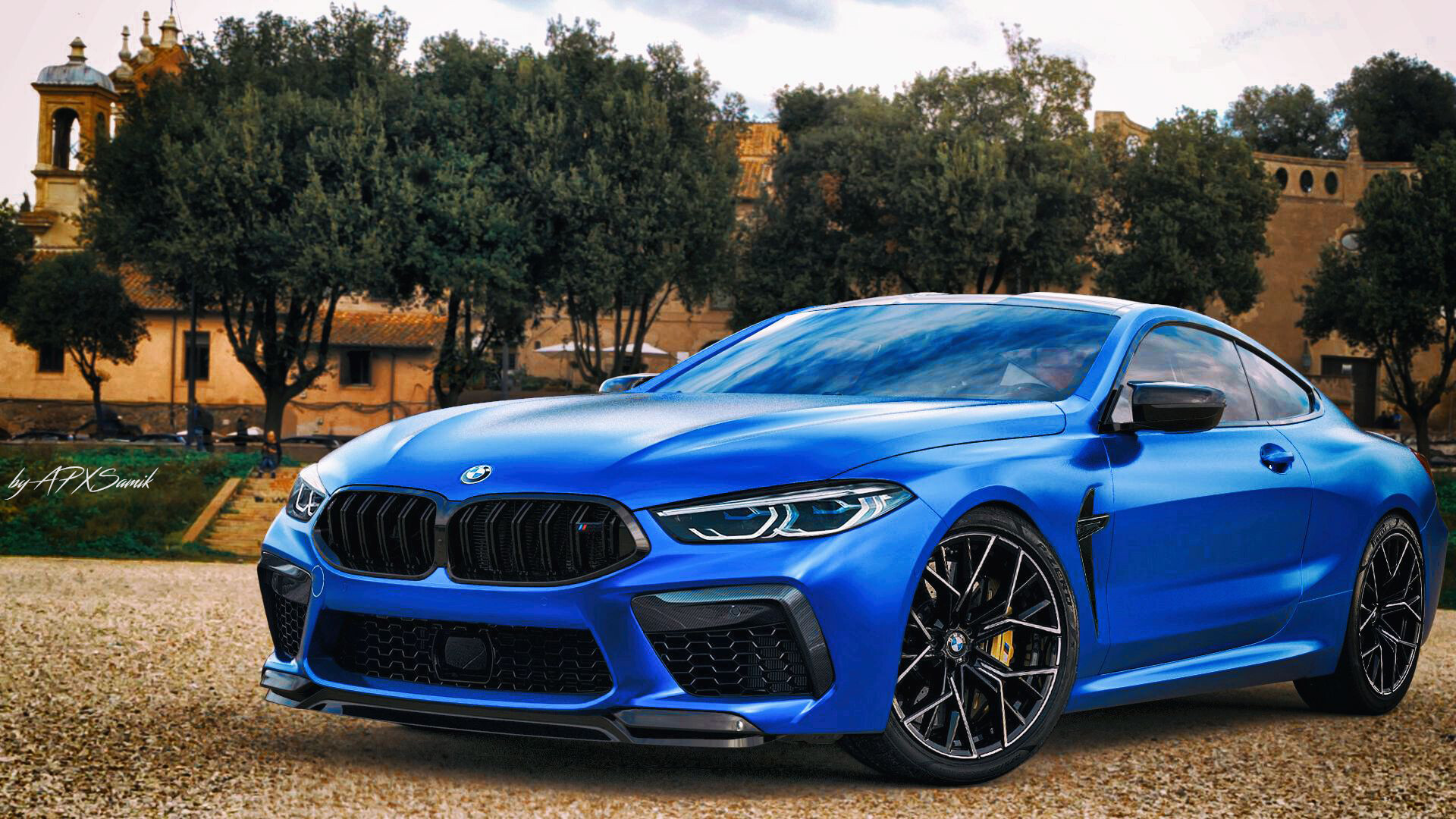 ArtStation - BMW M8 COUPE COMPETITION