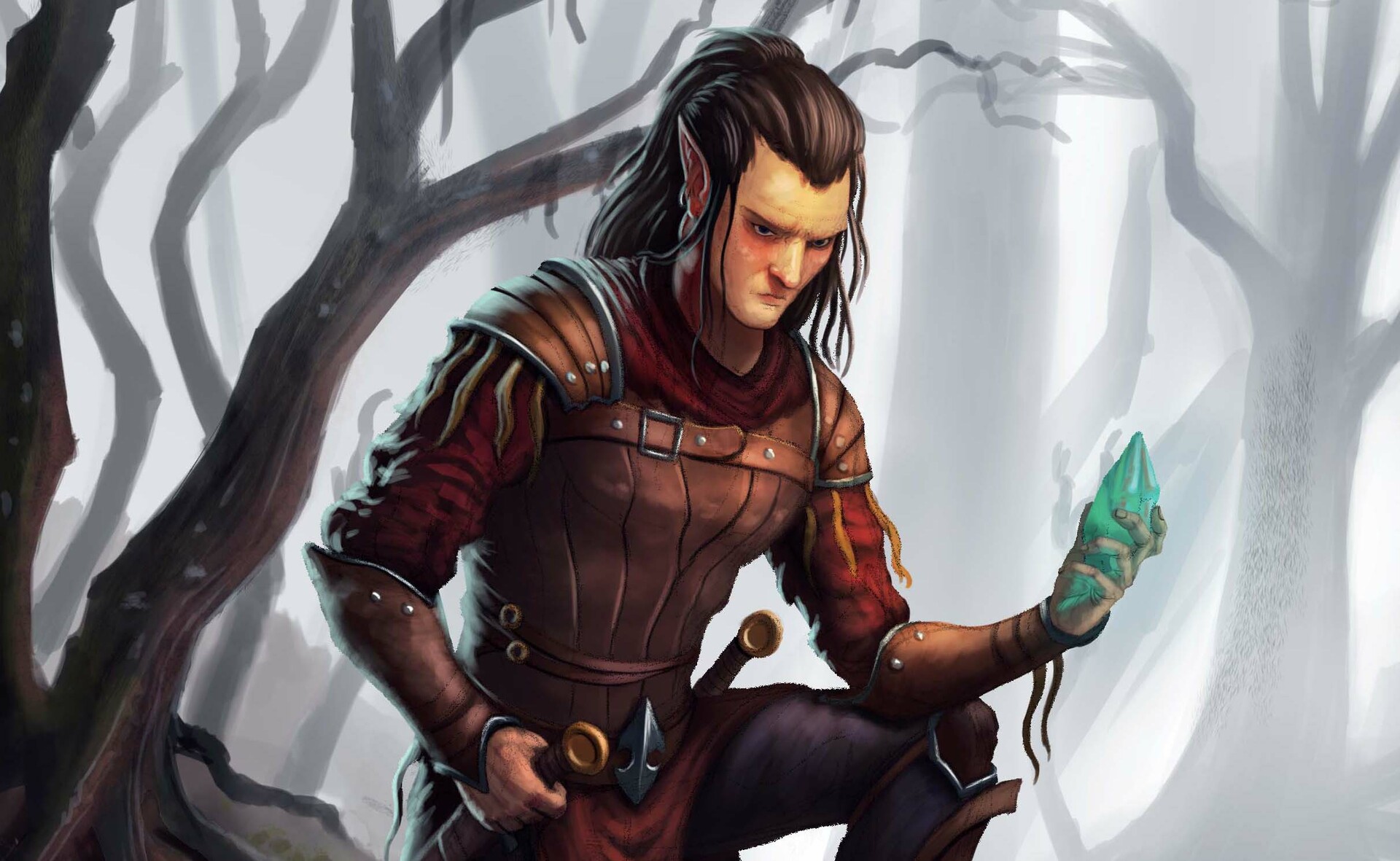 ArtStation - Contemplative elf