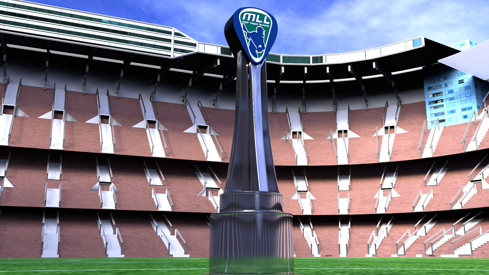 ArtStation - Major League Lacrosse Trophy