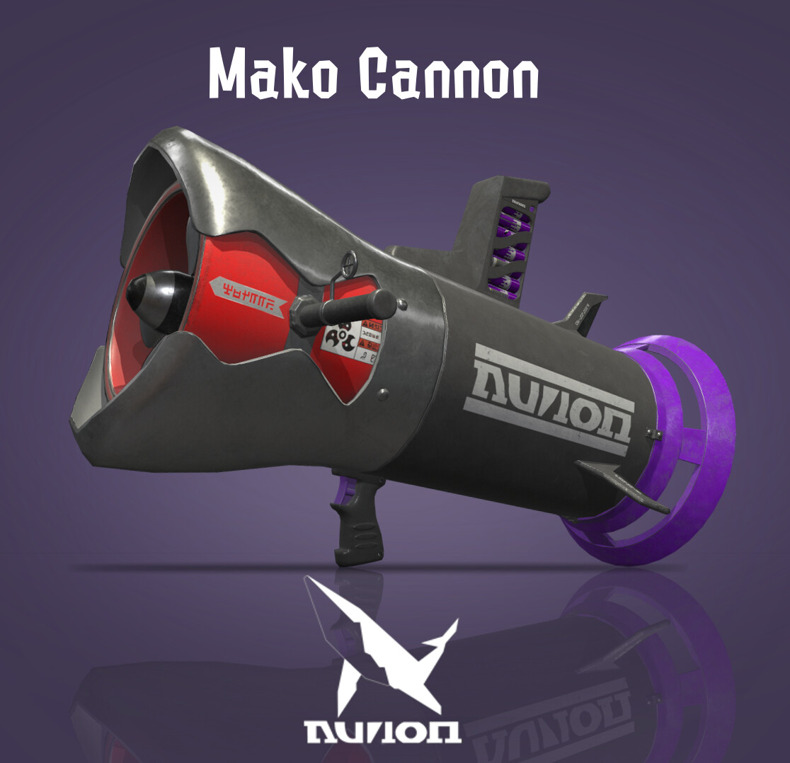 ArtStation - Splatoon 3 - Mako Cannon