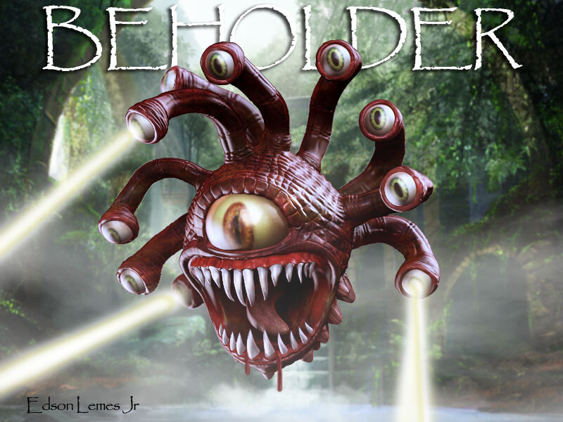 ArtStation - Beholder - 3D (trabalho de conclusão de curso)