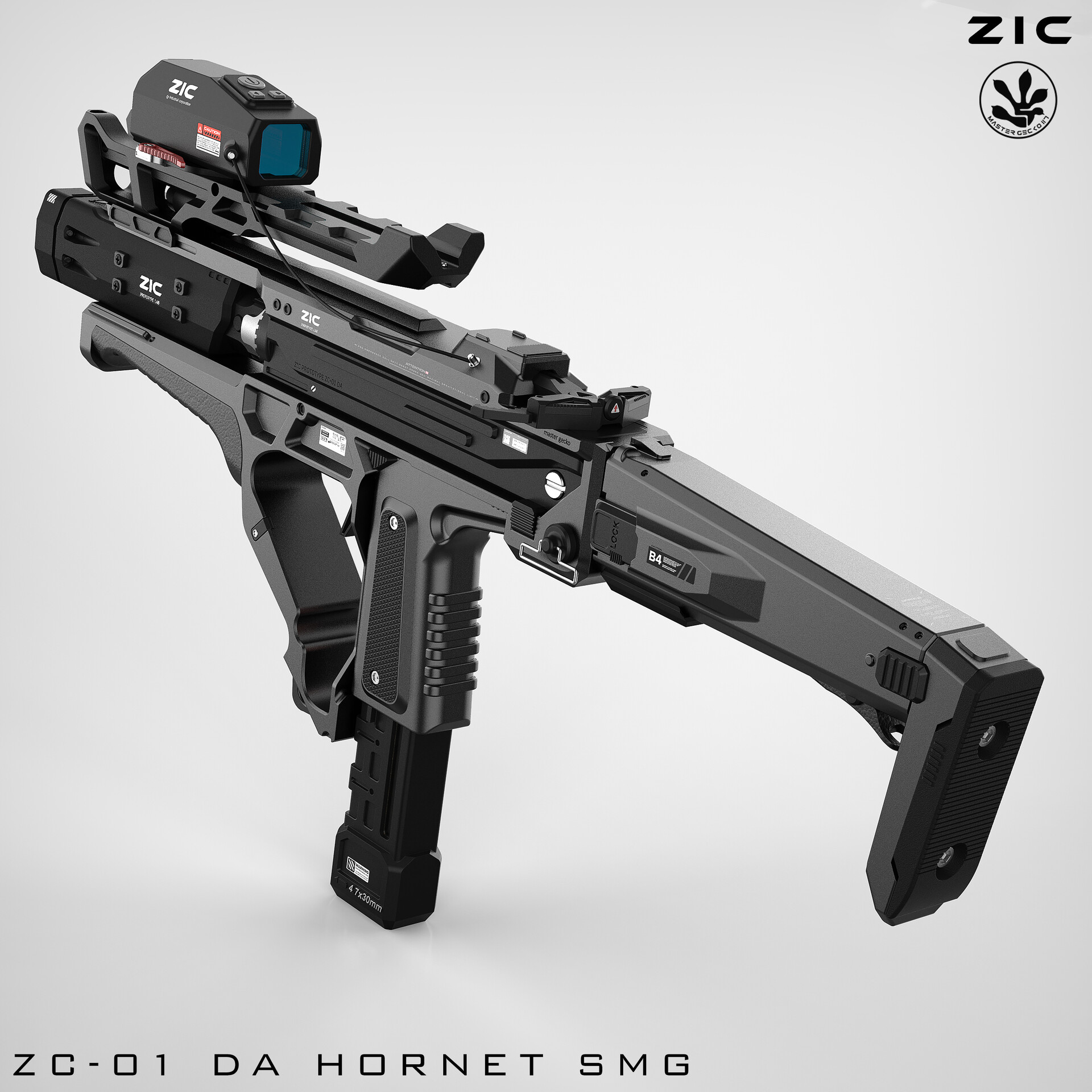 ArtStation - ZC-01 DA HORNET SMG