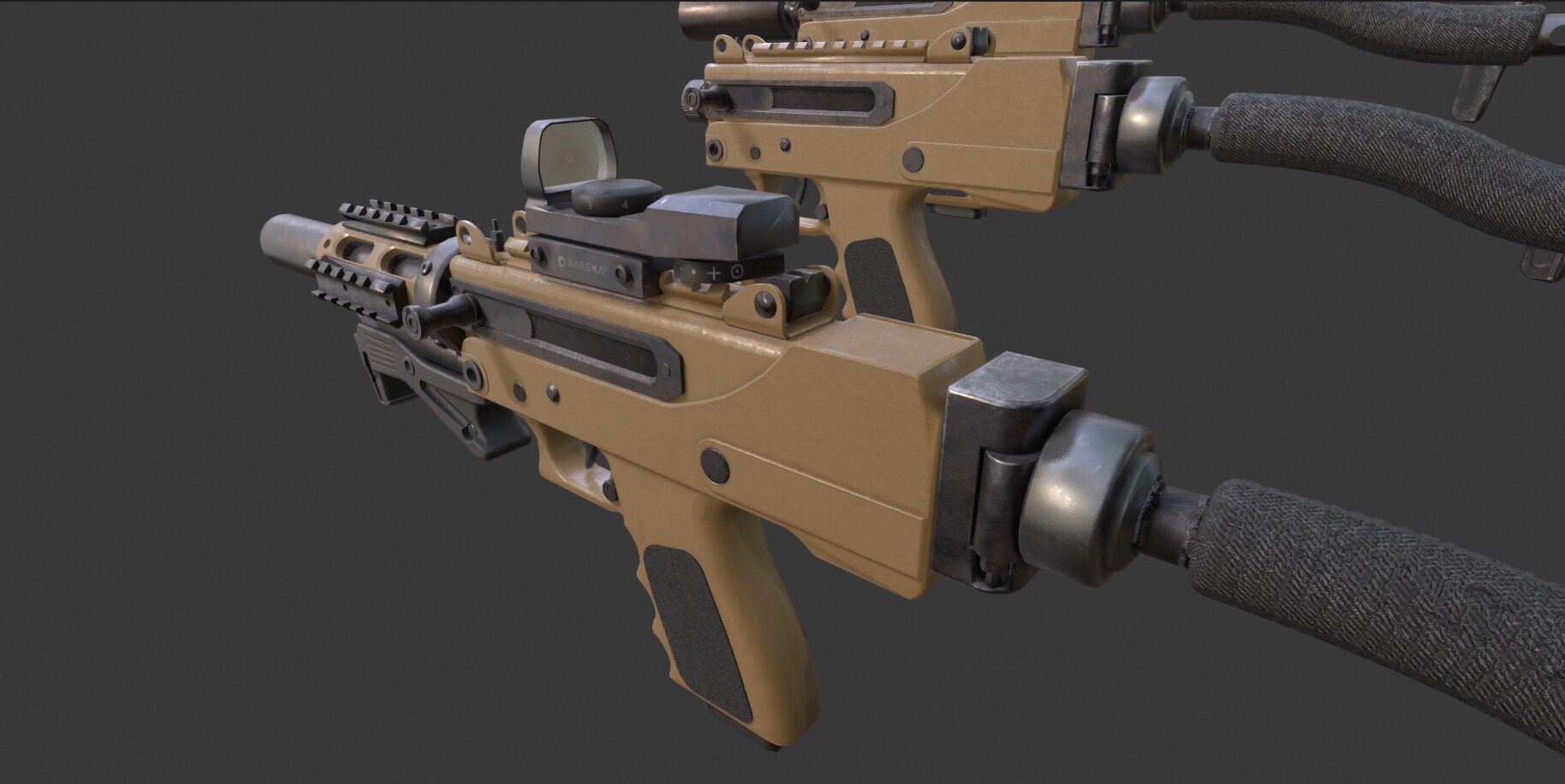 ArtStation - MPA930DMG 9mm Pistol