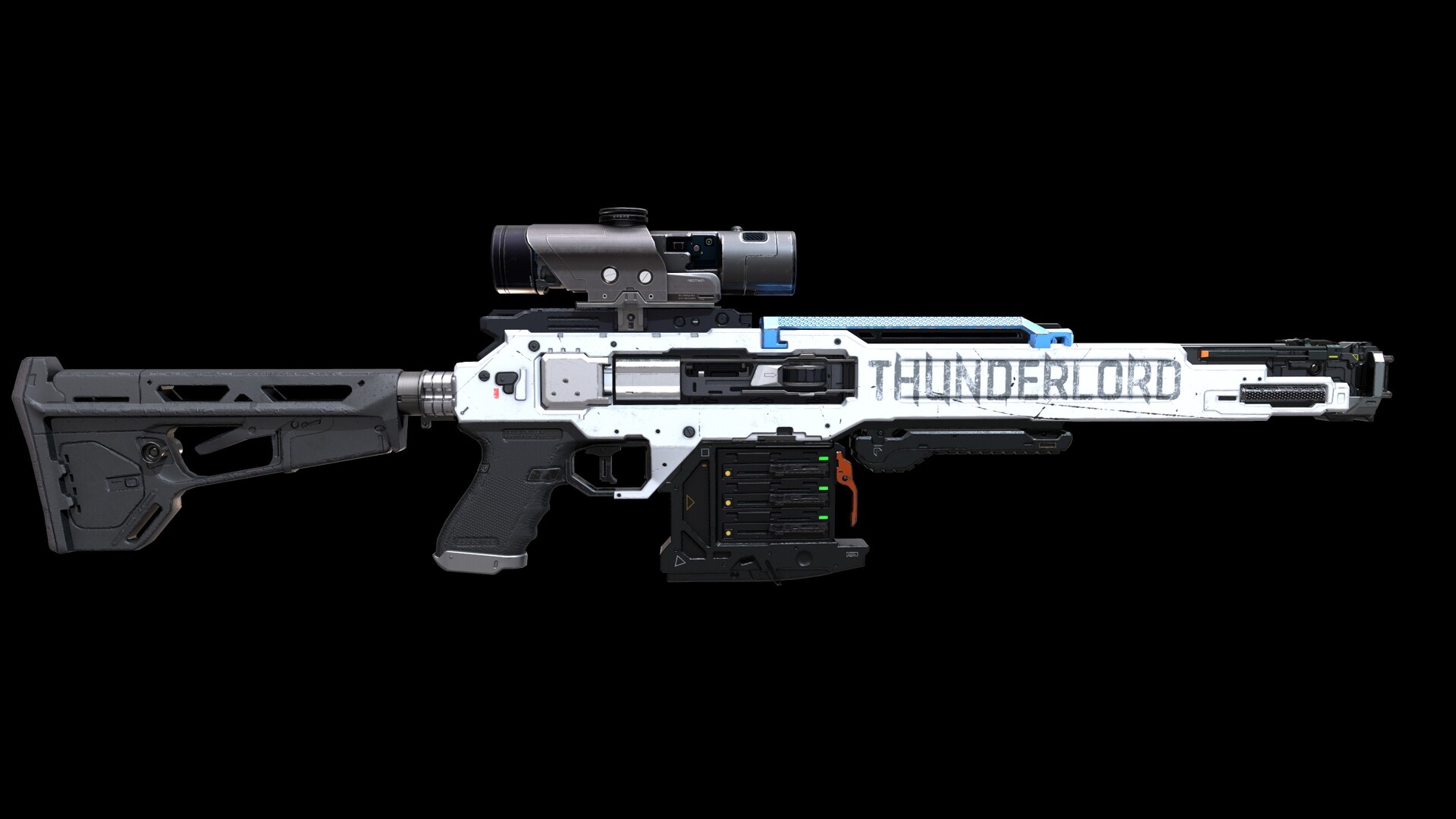 ArtStation - "THUNDERLORD" RIFLE